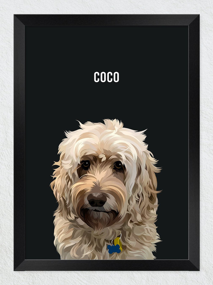 Pet Portrait - Existing Design | Paint My Pooch – Paint My Pooch Canada